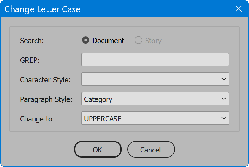 Mars Premedia Change Letter Case